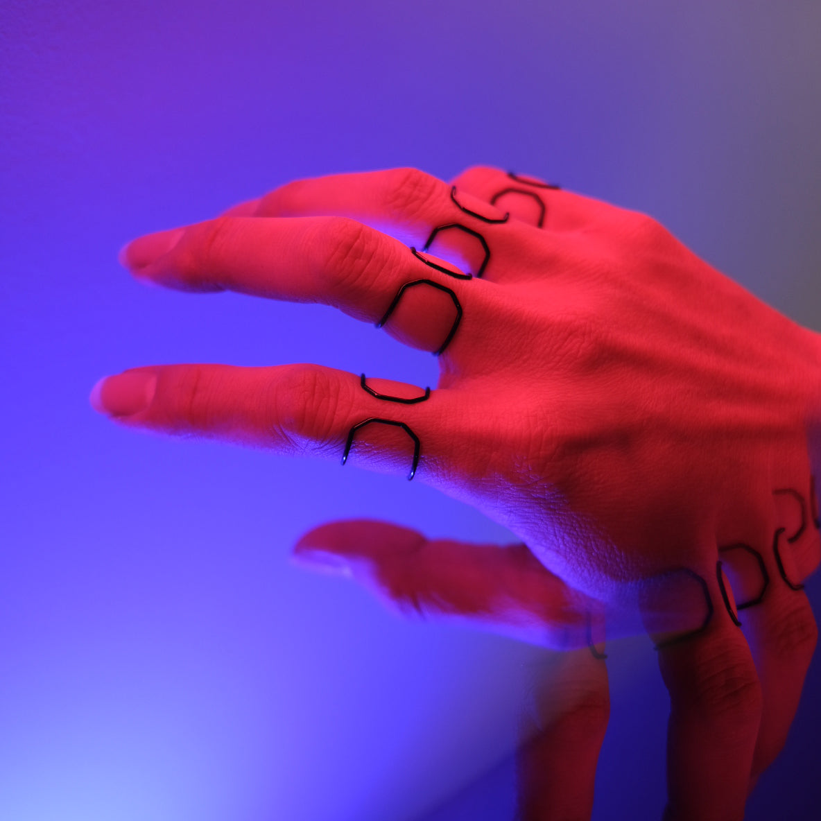 Cyber ring set – Opened Jesus